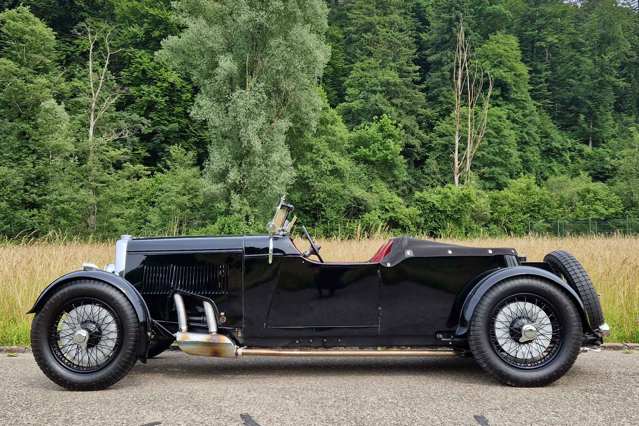Aston Martin 12-50 Standard Open Tourer 03.11.1933 Schwarz 8'388 mi ...